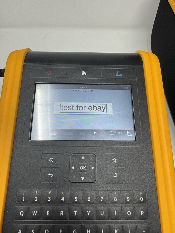 Dymo XTL 500 Label Maker bundle W/Case, Charger And Labels - Needs New ...