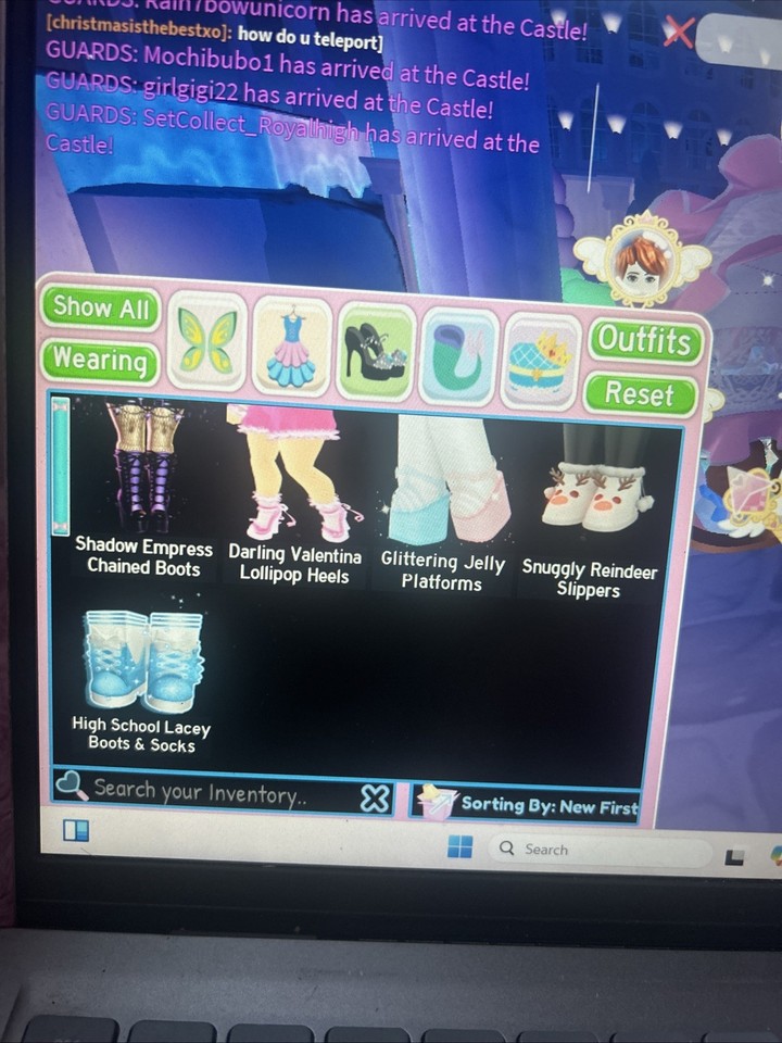 Royale High whole inventory worth lots very high in value very fast ...