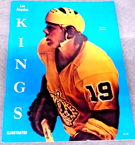 1974 NY RANGERS PROGRAM MAGAZINE VS LOS ANGELES KINGS GREAT CONDITION ...