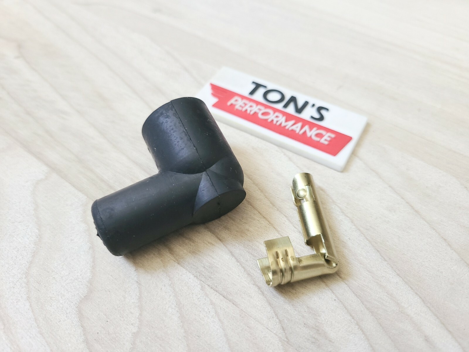 DIY Universal 90 degree right angle Spark Plug Coil Terminal and Boot ...