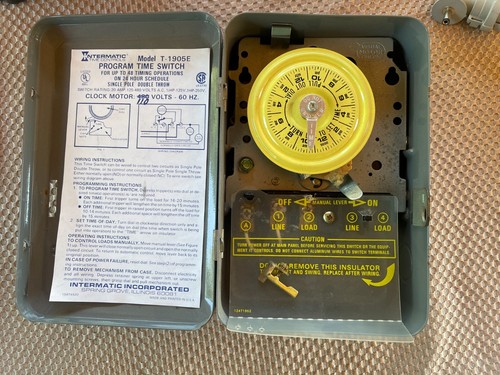 Intermatic T1905e Electromechanical Timer, Multi Operation 110V | eBay