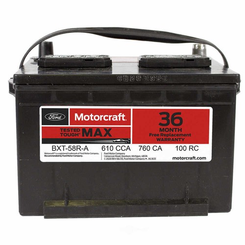 Vehicle Battery-Tested Tough Max Battery Motorcraft BXT-58-RA | eBay