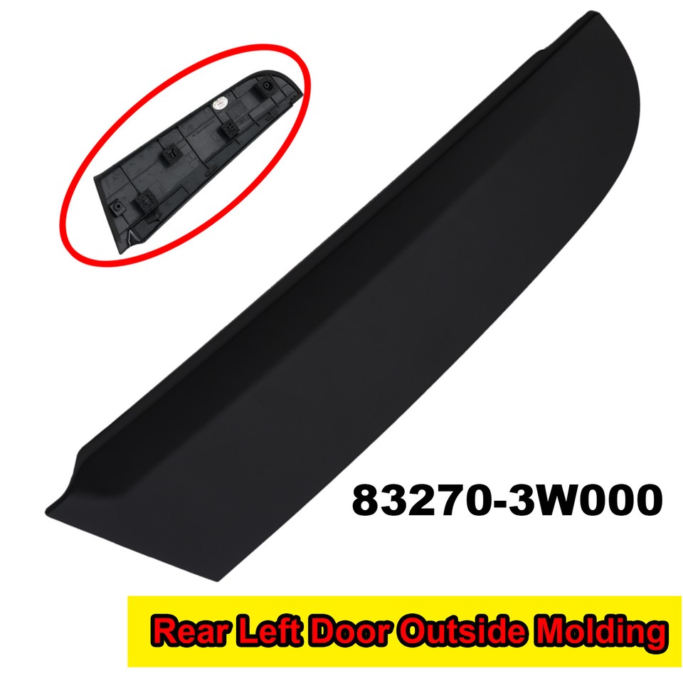 Driver Side Rear Door Pillar Molding Fit For 2011-2016 KIA Sportage ...