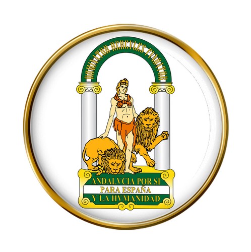 Andalusia Andalucía (Spain) Pin Badge | eBay