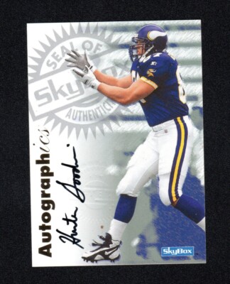 Hunter Goodwin Vikings 1997 Skybox Autographics Autograph NR-MT | eBay