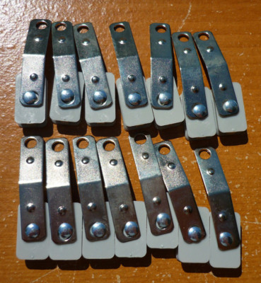 (14 Pack) Kirsch 51440B Replacement Slides for 1-3/8" Decorative Metal ...