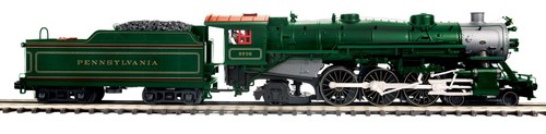MTH 20-3818-1 Pennsylvania PRR Green Pacific 4-6-2 Steam #8706 w/Tender ...