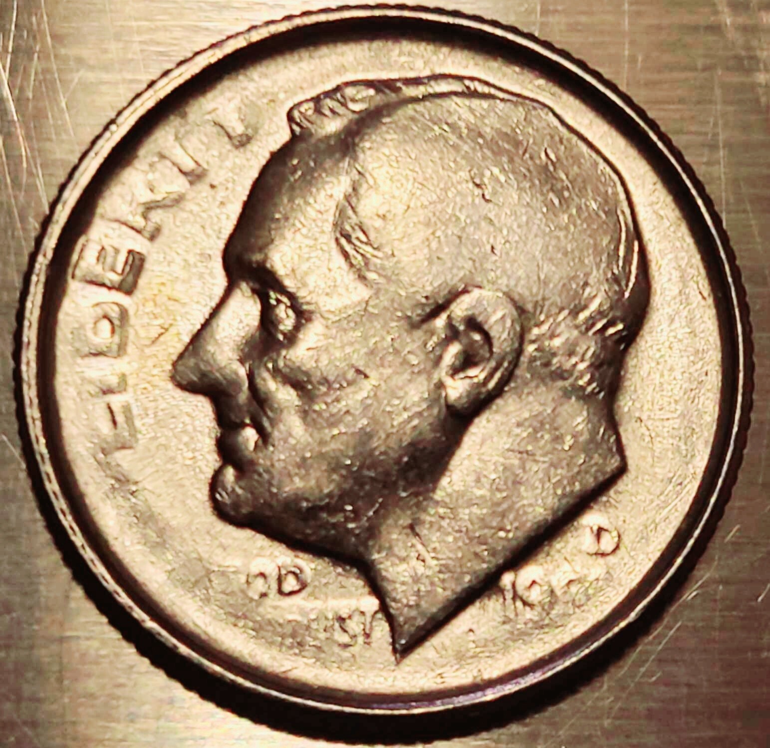 19?? D Roosevelt Dime ERROR Coin | eBay