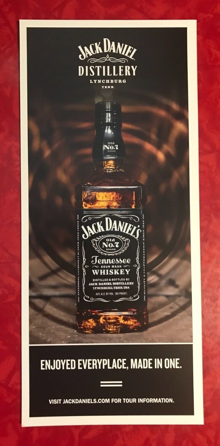 JACK DANIELS DISTILLERY - LYNCHBURG, TENNESSEE PAMPHLET 2017 | eBay