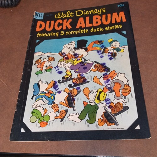 Dell Four Color #531 Duck Album Golden Age uncle scrooge comics 1953 ...
