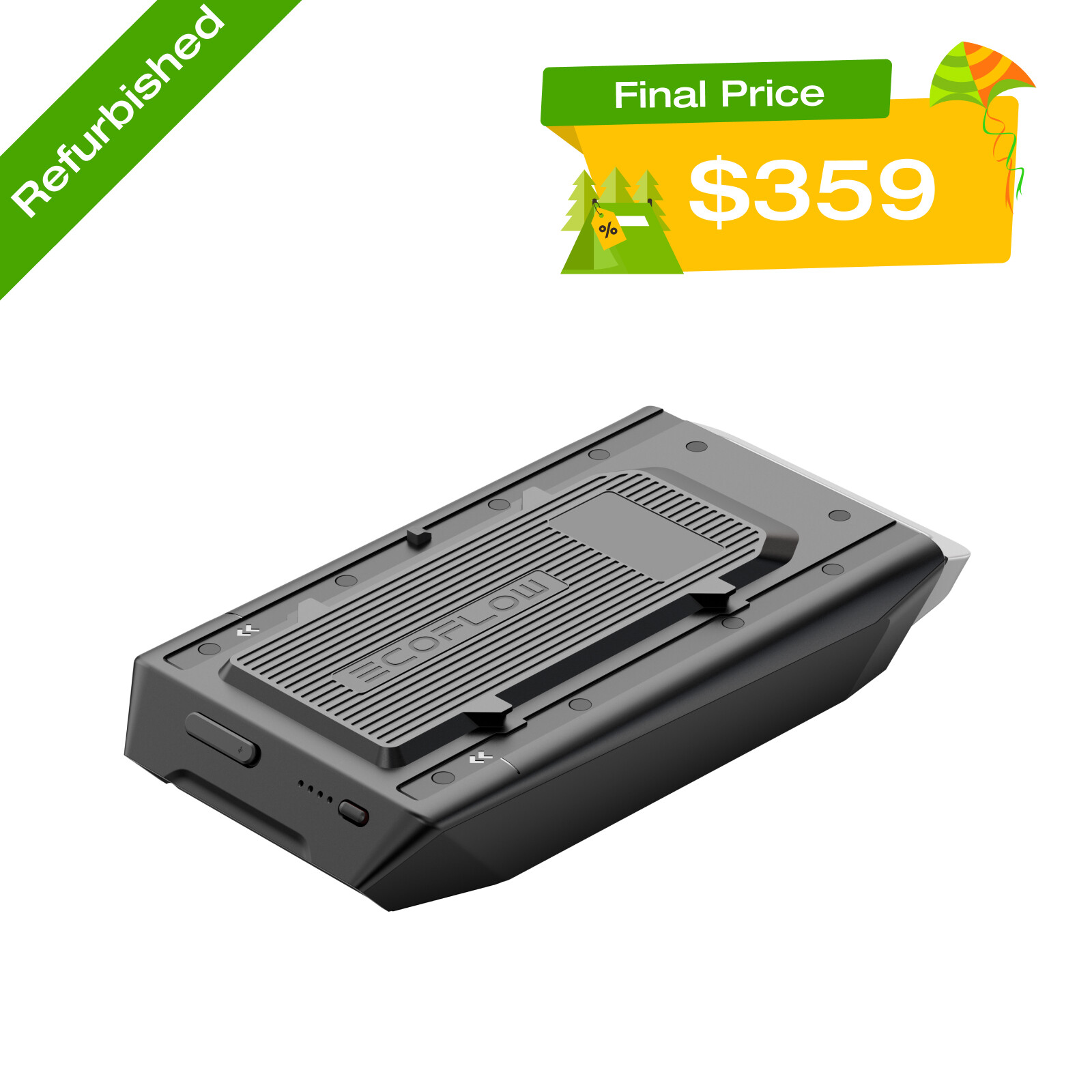 EcoFlow WAVE 2 Add-On Battery, 1159Wh Battery Certified Refurbished | eBay