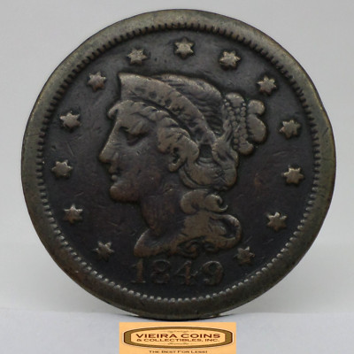 1849 Large Cent - #C48155NQ | eBay