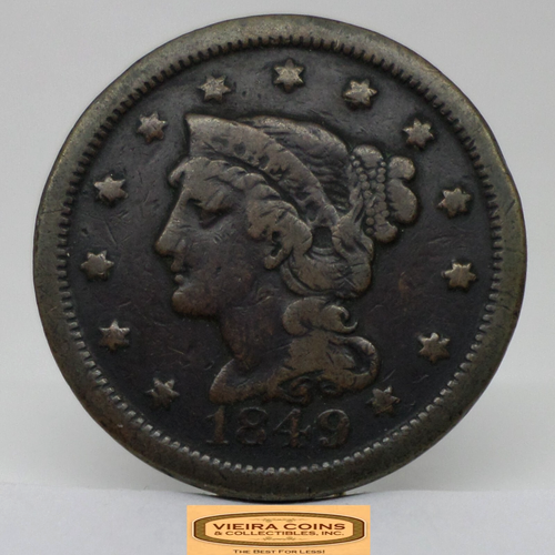 1849 Large Cent - #C48155NQ | eBay