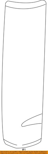 GM OEM 96-23 Express 1500 Rear Body Floor Exterior Trim-Extension Panel ...