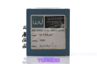 Filters - Yig Filter