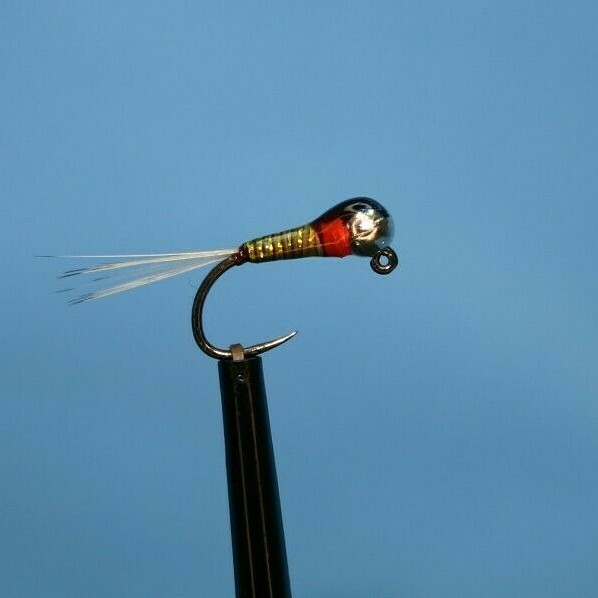 Jig Perdigon Euro Nymphs 24 Pack Size 14, 4 patterns 3.3mm Tungsten ...