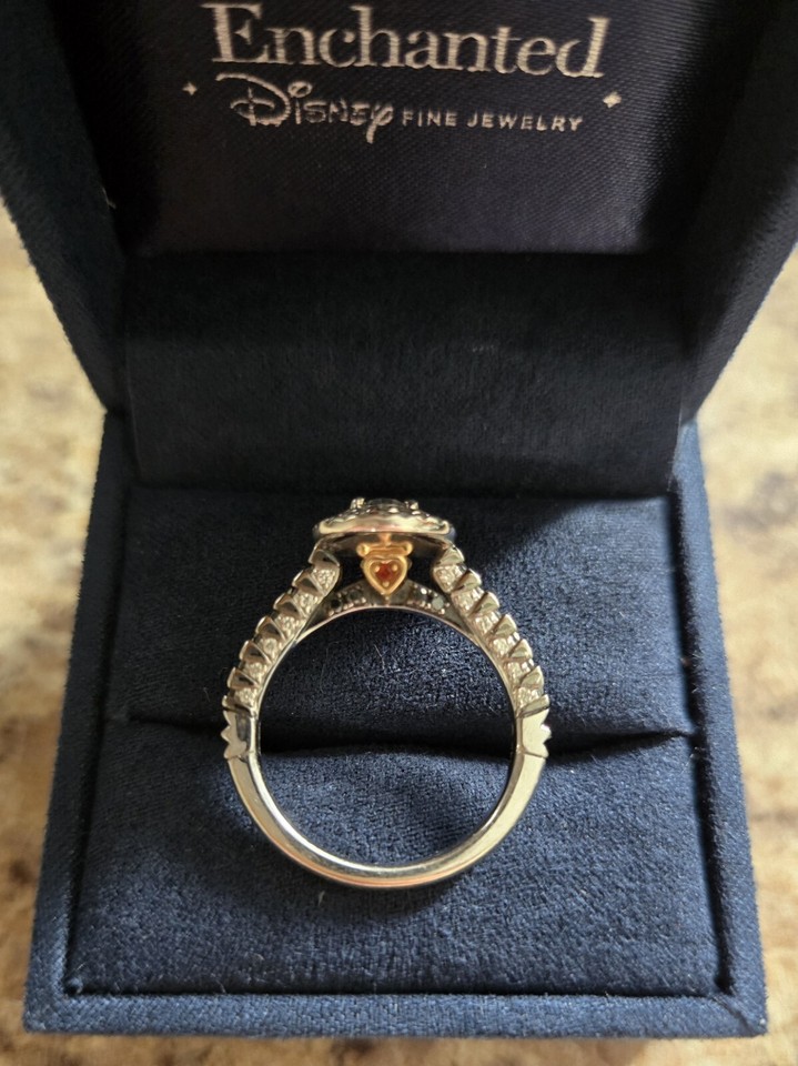 3/8CT Disney Enchanted Engagement Ring | eBay