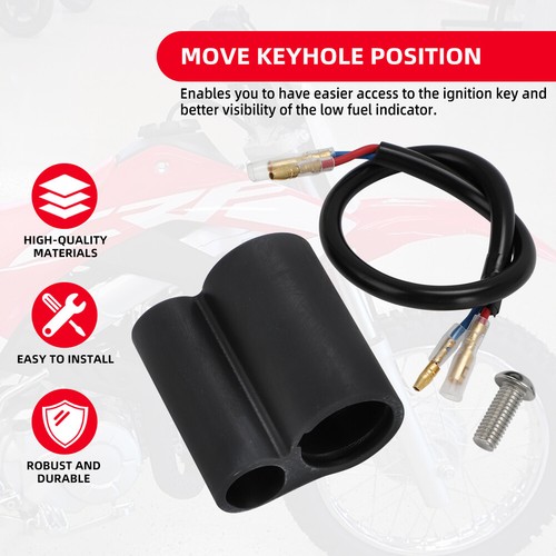 Key/Gas Light Relocation Kit Adapter Bracket Box For Honda CRF110 ...