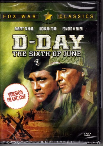 D-Day The Sixth Of June DVD On DVD with Robert Taylor Very Good E14 ...