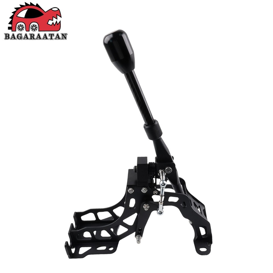 For Evo 4 5 6 7 8 Short Shifter Racing 5 Speed Gear Shift Knob Billet ...