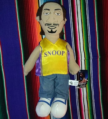 Snoop Dogg Plush Peek-A-Boo Toys Ultra Rare Lakers Jersey LA | eBay