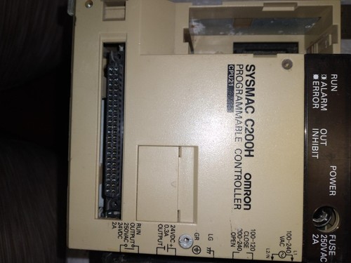 OMRON SYSMAC C200H PROGRAMMABLE CONTROLLER CPU21 AS IN PICTURE NO MEMORY UNIT | eBay
