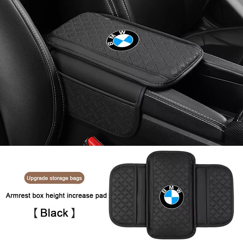 Car Center Console Armrest Box Cushion Cover Pad Protector with Pocket ...