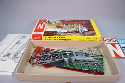 ZH319 HELJAN Train Maquette N B665 Grue a containers Container Kran | eBay