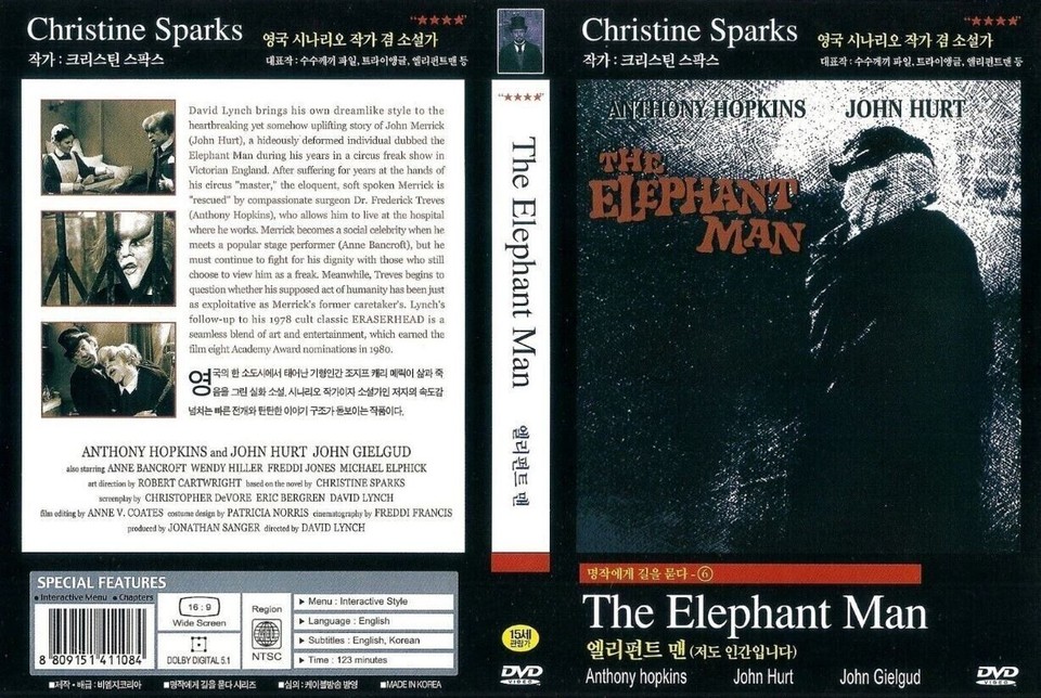 The Elephant Man (1980) Anthony Hopkins / John Hurt [DVD] | eBay