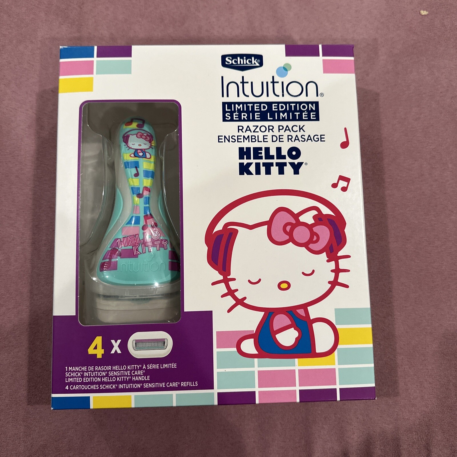 Schick Intuition Limited Edition Hello Kitty Sensitive Skin Razor With ...