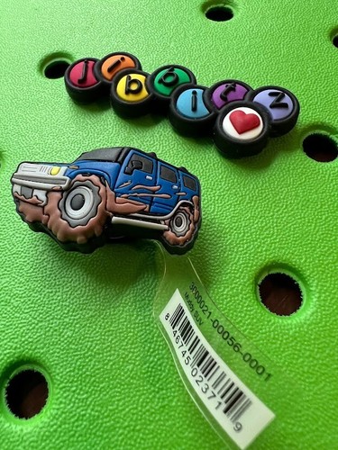 Muddy SUV Offroad Truck Authentic Jibbitz Shoe Charms for Crocs. Rare ...