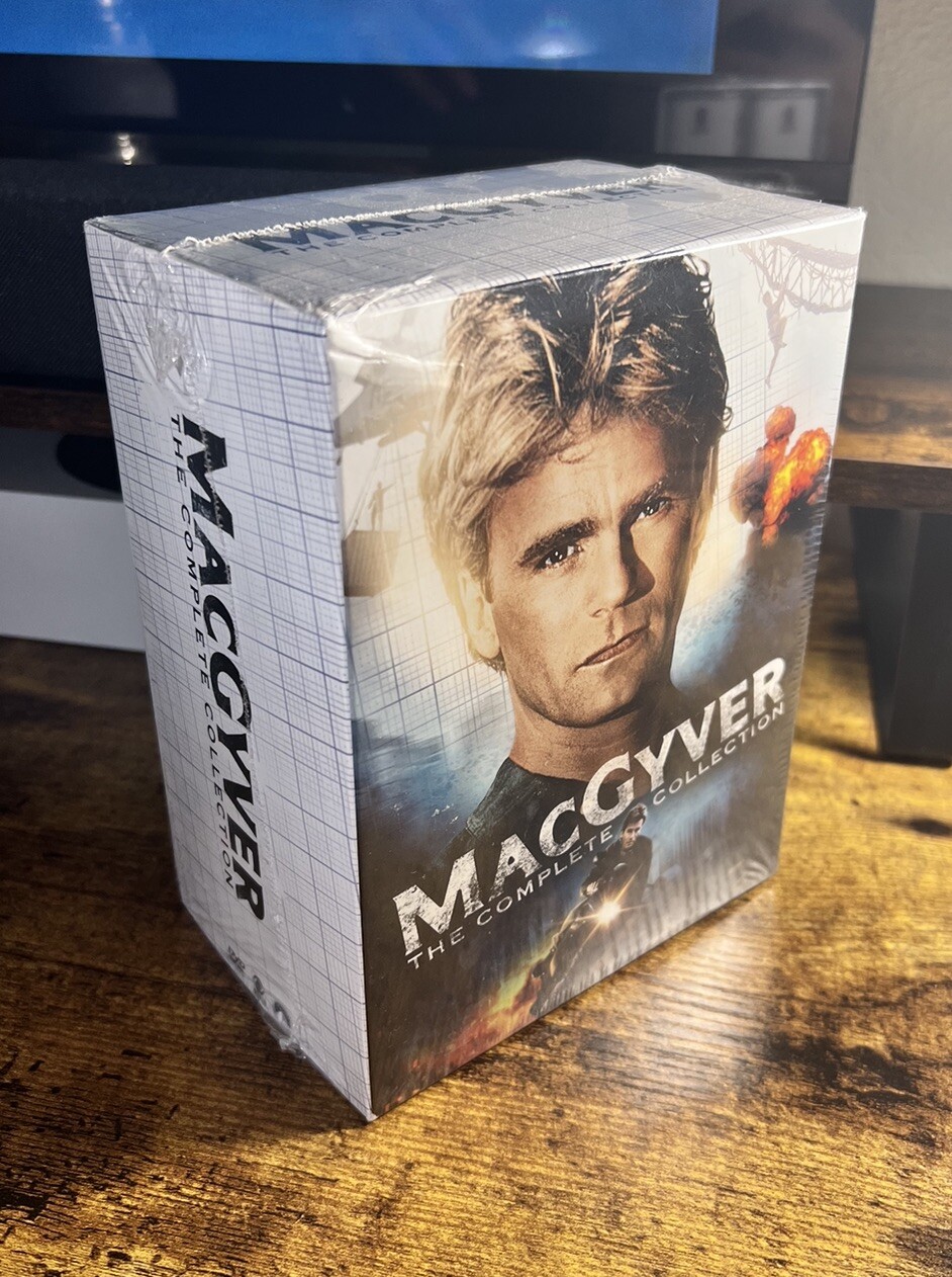 MacGyver: The Complete Collection (DVD, 39-Disc Set) - SEALED ...