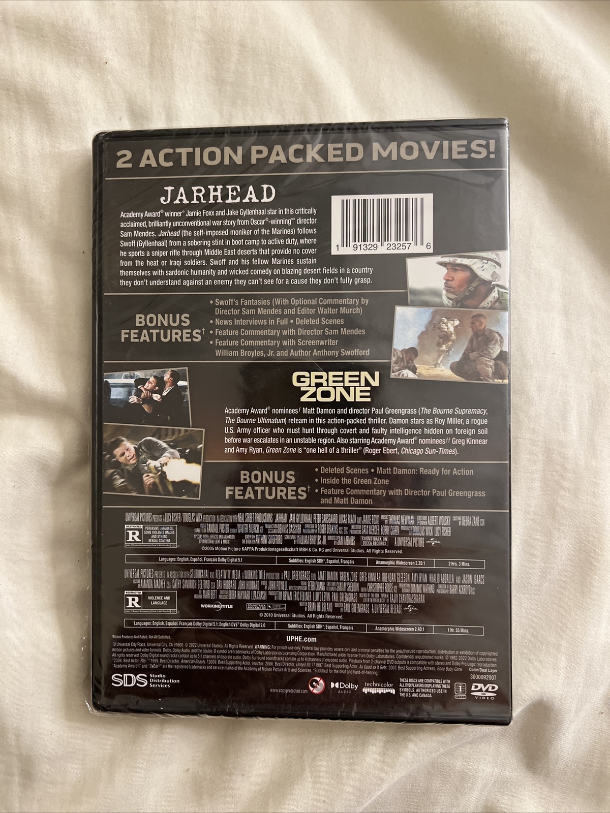 Jarhead/Green Zone-Jamie Foxx & Matt Damon 2-Movie Collection [New ...