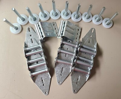Overhead Door Hardware Kit Includes Hinges Rollers & Top Fixtures For ...