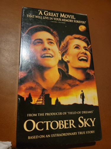 October Sky VHS Tape Movie, Laura Dern, Jake Gyllenhaal New Sealed ...