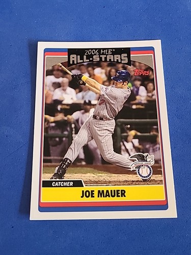 2006 Joe Mauer Topps #UH271 MLB All-Stars | eBay