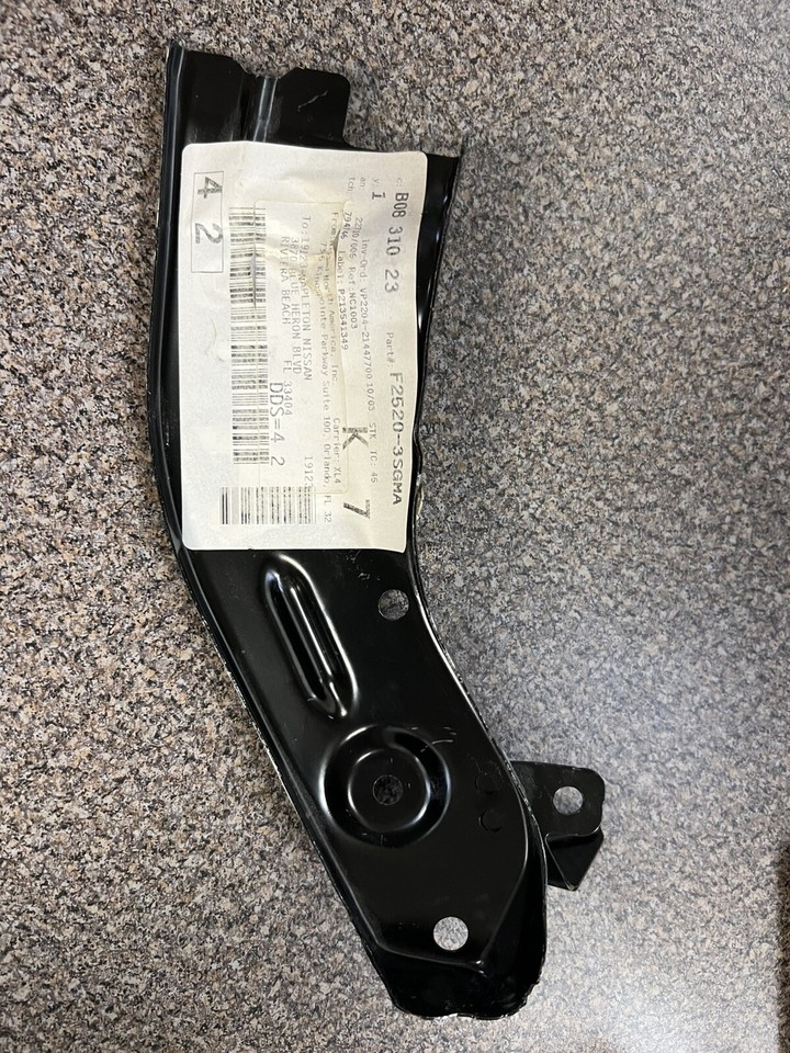 2013-2019 Nissan Sentra Support-Radiator Core Side, RH F2520-3SGMA / 3 ...