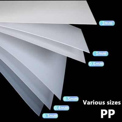 Frosted Translucent PVC Plastic Sheet Thin Clear 0.3mm-2mm thick ...