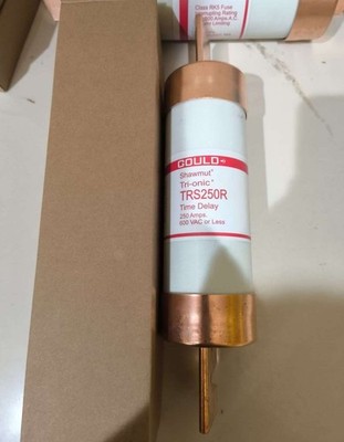 NEW GOULD FUSE TRS250R, 600V 250A, CLASS RK TIME DELAY, IN STOCK SAME ...