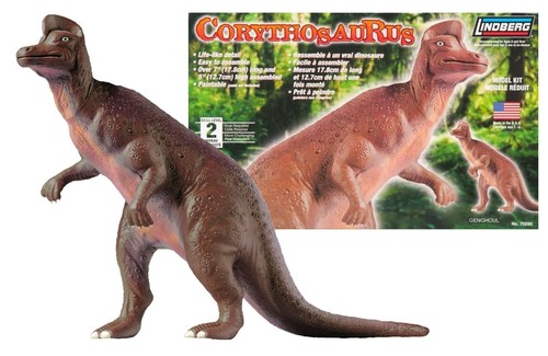 Corythosaurus Dinosaur Model Kit MIB Lindberg Toys Prehistoric Scenes ...