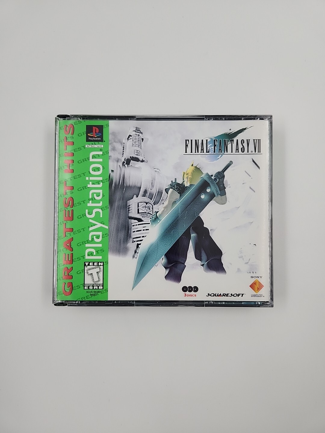 Final Fantasy VII 7 PS1 PlayStation 1 Complete CIB Double Sephiroth ...