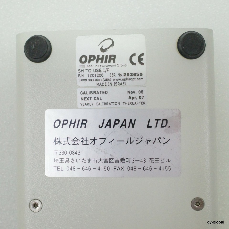 OPHIR Used SH TO USB I/F 1Z01200 Smart Head to USB Interface ELEC-I ...