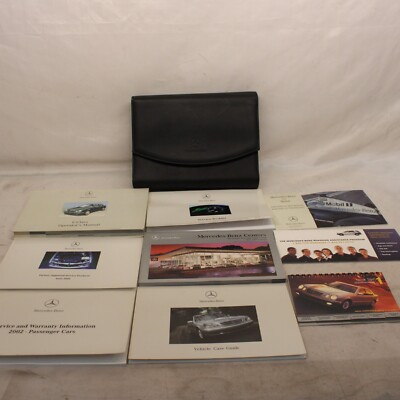 2002 02 Mercedes Benz E-Class OEM Operators Manual W/Case | eBay