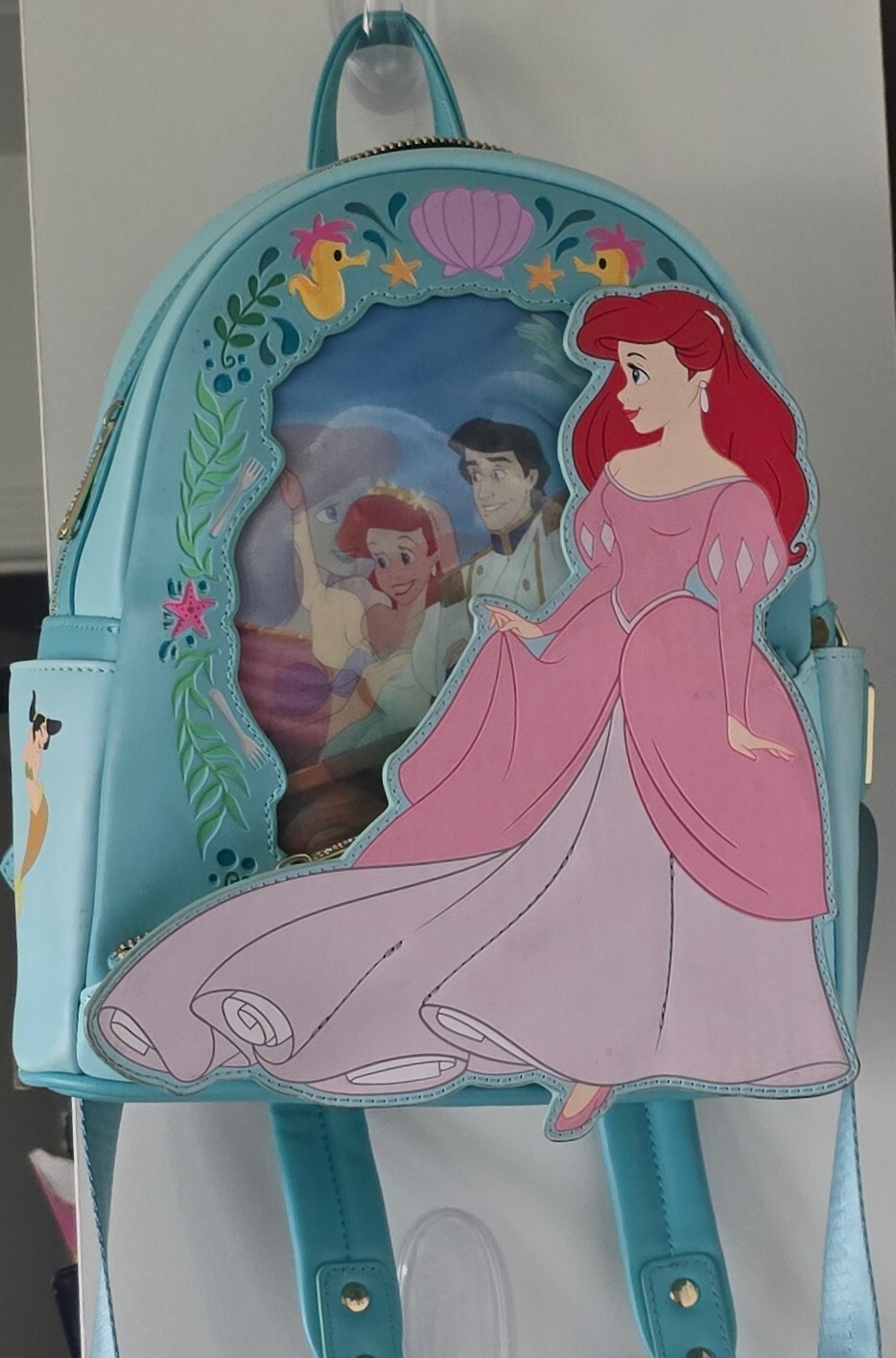 loungefly little mermaid backpack - Gem