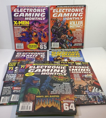 Electronic Gaming Monthly Magazines 1993-1994, LOT (9) Issues | eBay
