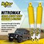 Pair Front Raw 4x4 Nitro Max Shocks 2 Inch Lift for LANDROVER DISCOVERY ...