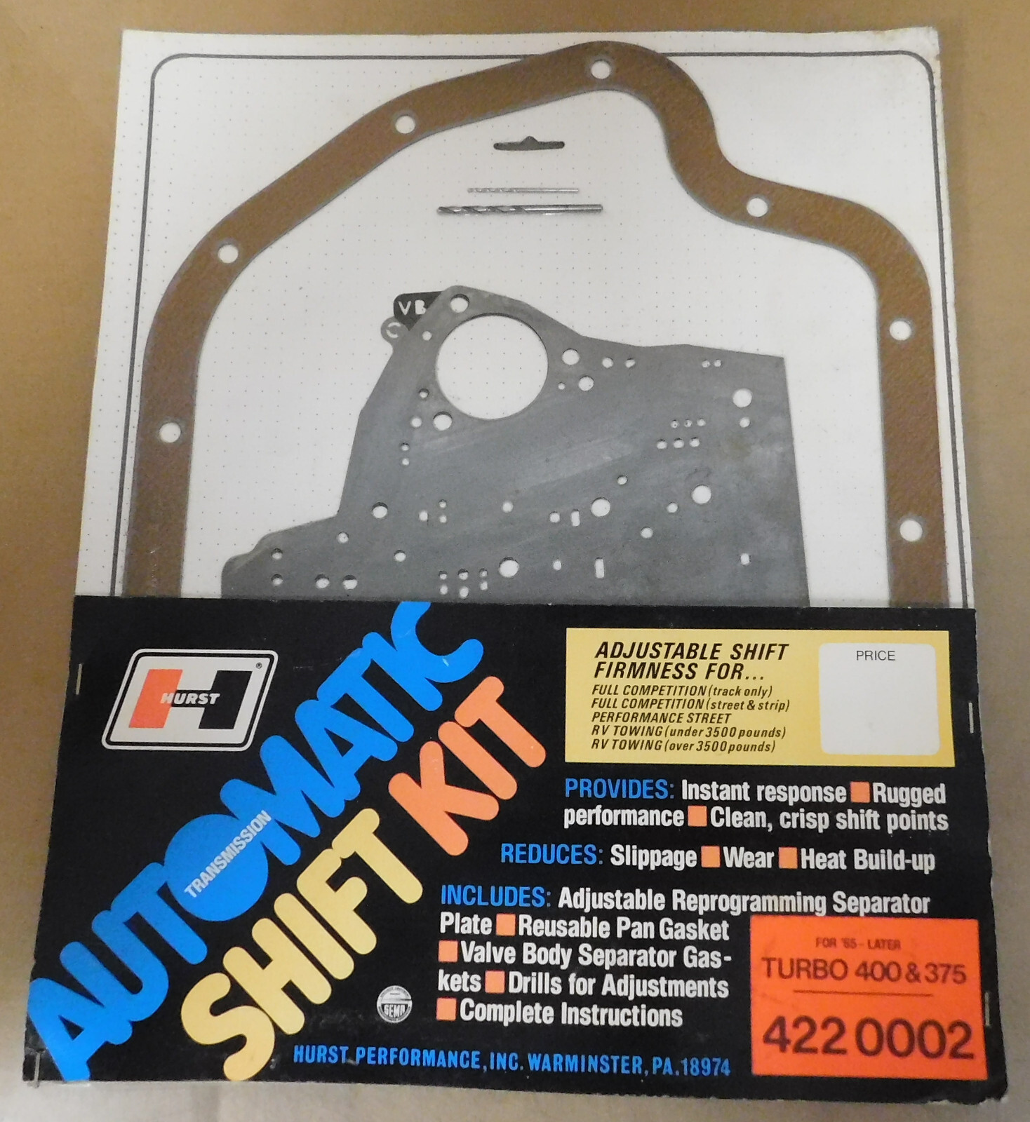 Hurst 422-0002 NOS GM TH375/400 Shift Improver Kit, Street/Strip/RV | eBay