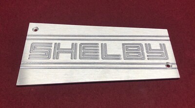 Ford 5.0 custom aluminum intake manifold plate plaque GT40 SHELBY | eBay
