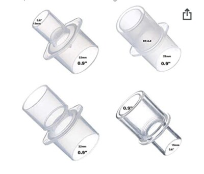 Cpap Machine Cleaner Adapters 4 PCs Tube Connector Hose For Extension ...