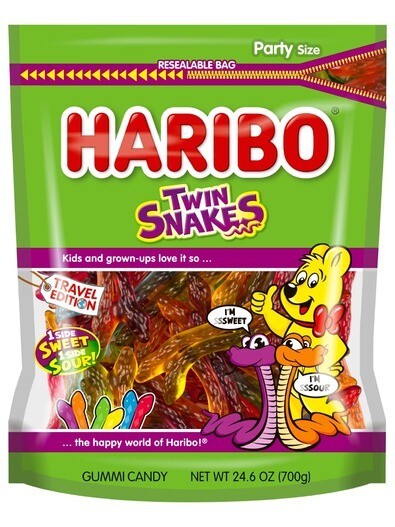 Haribo Twin Snakes Sweets 700G BAG | eBay